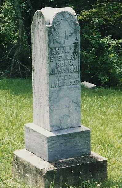 Anna Staats Ables Stewart 1831 1907 Find A Grave äreminne