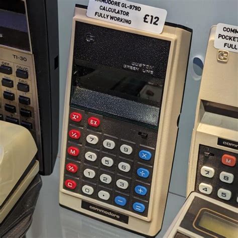 Retro And Vintage Calculators Buy At Retro Sect In Tewkesbury