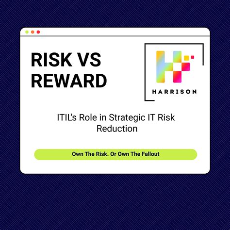 Risk Management Itils Role In Strategic It Risk Reduction Harrison