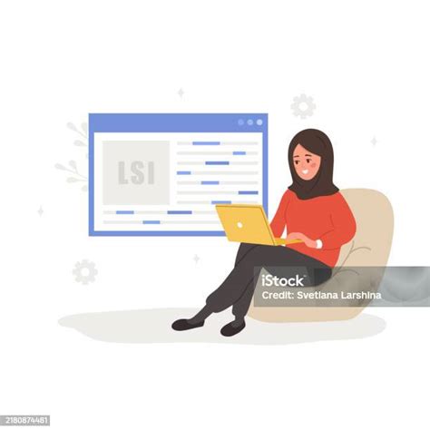 Lsi Keyword Latent Semantic Indexing Key Phrases Generator Vector Illustration In Flat Cartoon