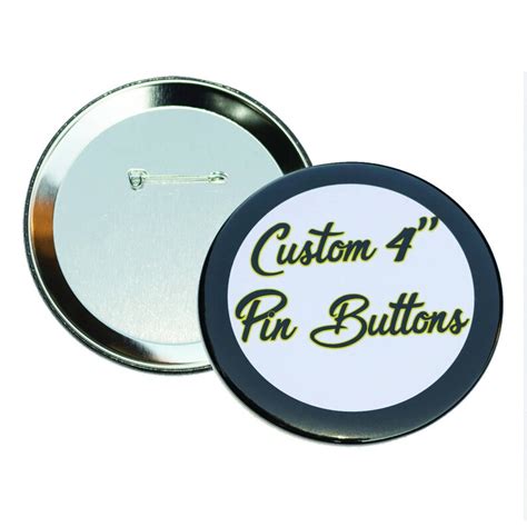 Custom Inch Pin Button Personalize Your Own Pins For Any Etsy