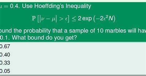 Count 朱 A Question of Hoeffding s Inequality