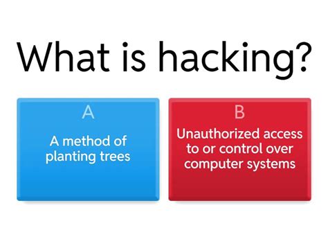 Hacking Quiz