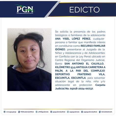 Ana Yisel LÓpez PÉrez Procuraduría General De La Nación Pgn