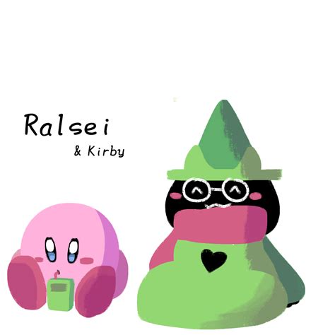 Its Ralsei And Kirby D R Deltarune