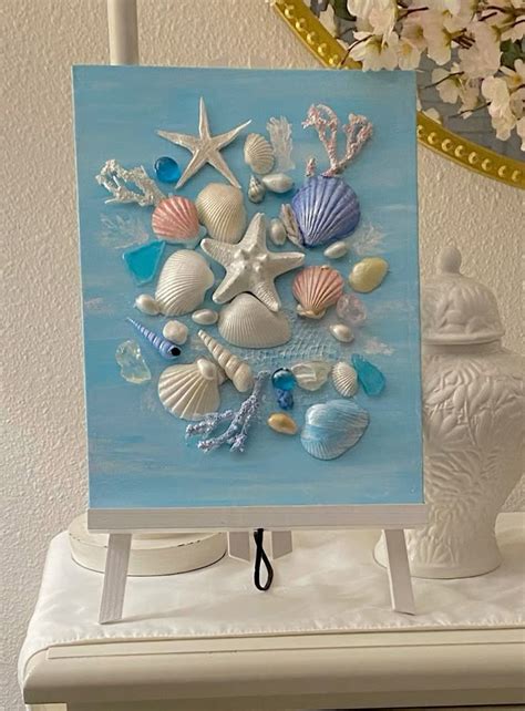 Pin De Kathy Glenn Em Seashell Crafts Arte Com Conchas Decoração De Conchas Do Mar Trabalhos