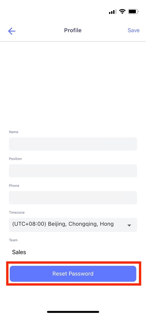Reset Password Mobile Sleekflow 10 Help Centre