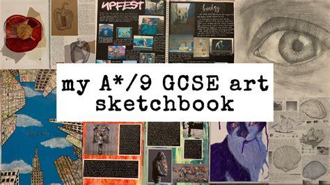 Gcse Art New Gcse Art Specification Component 1 Sketchbook Development