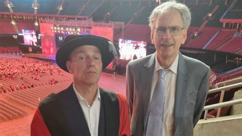 Prof David Beerling Awarded Honorary Degree From Cardiff University