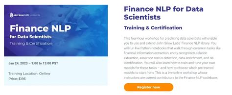 Finance Nlp 1 5 0 Is Out John Snow Labs
