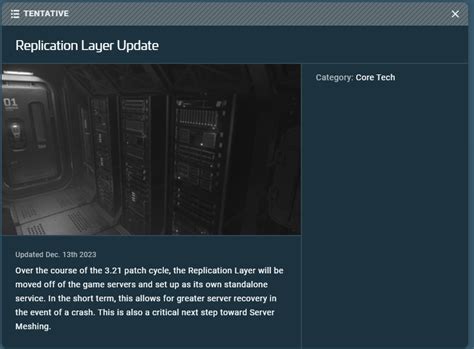 replication layer star citizen spectrum