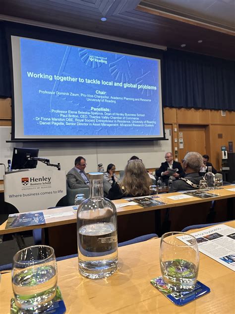 I Had The Pleasure Of Attending The University Of Reading Annual Court