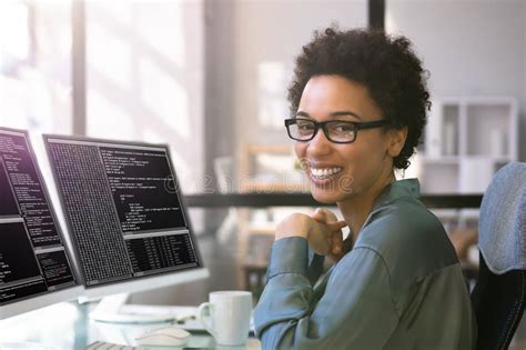 Programmer Coding Classes Web Developer Coder Stock Image Image Of