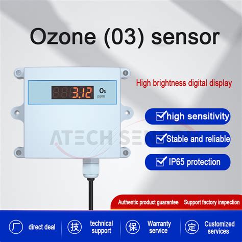 Industrial Farm Ozone Gas Concentration Transmitter Rs485 Uv Ozone Sensor Gas Sensor And Ozone