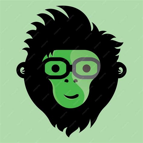 Premium Vector Monkey Vector Logo Design Cute Monkey Logo Vector Design