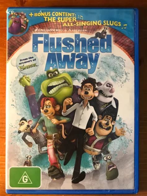 Flushed Away Dvd Disc Mint Pal £291 Picclick Uk