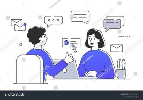 Job Interview Doodle Photos And Images