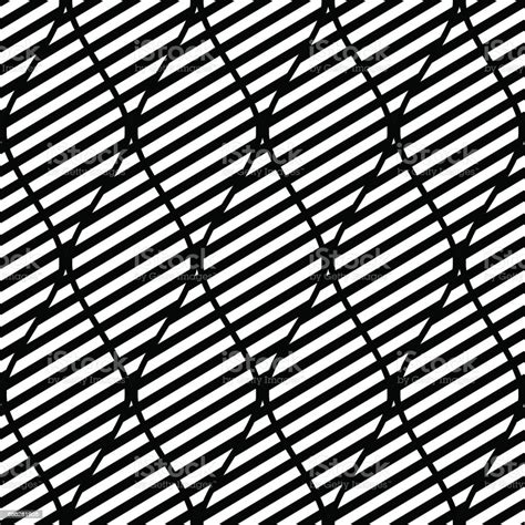 원활한 벡터 추상 패턴입니다 장식 블랙 흰색 마름모와 대칭 기하학적 반복 배경 웹 배경 배경 화면 포장 표면 직물 Simle 그래픽 디자인 고풍스런에 대한 스톡 벡터 아트