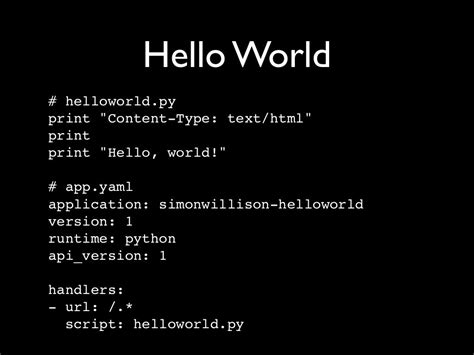 hello world helloworld py print