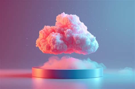 Creative 3d Cloud Computing Icon Stock Illustration Illustration Of Graphic Decoration 317497525