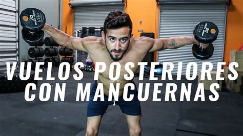 Cómo Hacer Vuelos Posteriores Con Mancuerna Inclinado Ejercicio Para
