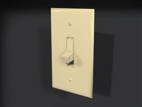 3d Model Light Switch