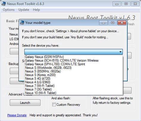 Nexus Root Toolkit Download Latest For Windows PC