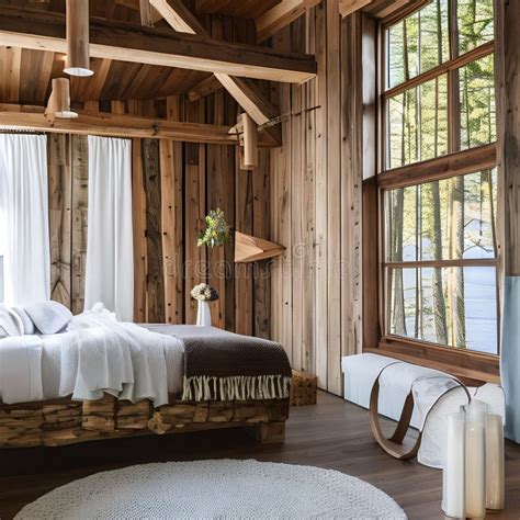 22 Magical Treehouse A Whimsical Treehouse Bedroom With Rustic Wooden Walls Hanging Lanterns