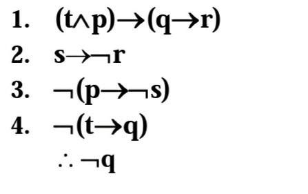 Solved 1 Tp Qr 2 Sr 3 Ps 4 Tq Q Chegg Com