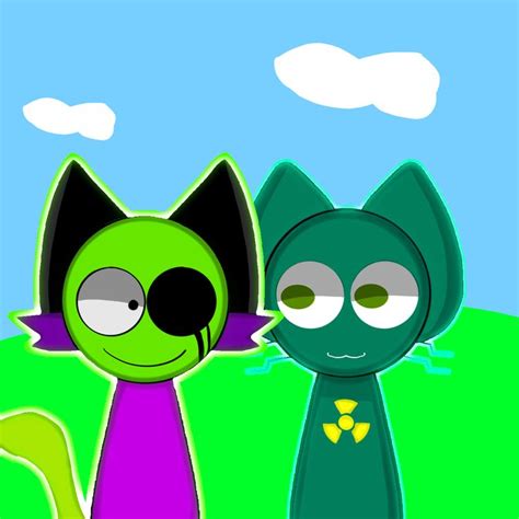 Acid X Tox Sprunki Pyramixed3💗 Arte Clip De época Clip De época