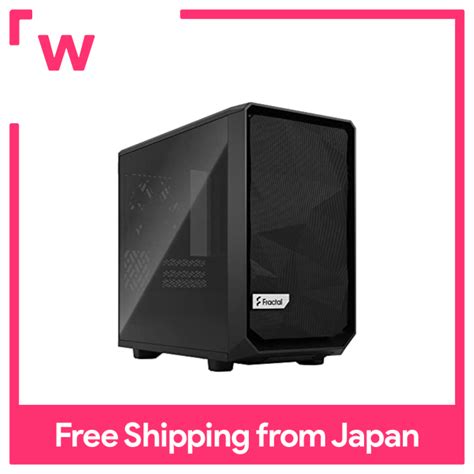 Fractal Design Meshify 2 Nano Black Tg Dark Tint Mini Itx Lazada