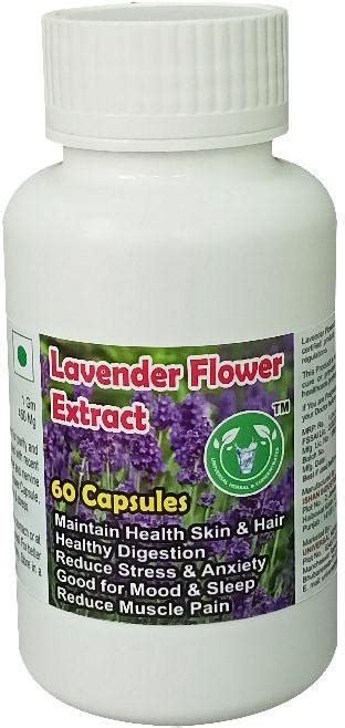 Lavender Flower Extract Capsule 60 Capsules At Rs 616 In Bhubaneswar