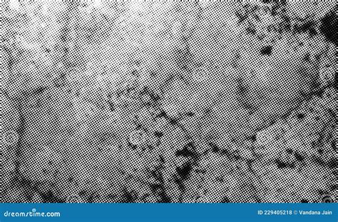 Halftone Pattern Black.Distressed Halftone Grunge Black and White Scratches Blurry Shaded Rough ...