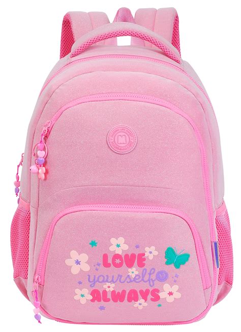 Backpack Marshmallow Springtime Pink With Pencil Case Maktaba Mall