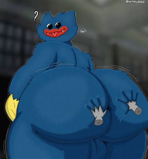 Rule 34 Ass Balls Big Butt Blue Body Blue Fur Digital Media Artwork