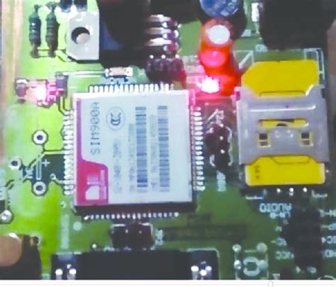 GSM SIM Module For Communication Download Scientific Diagram