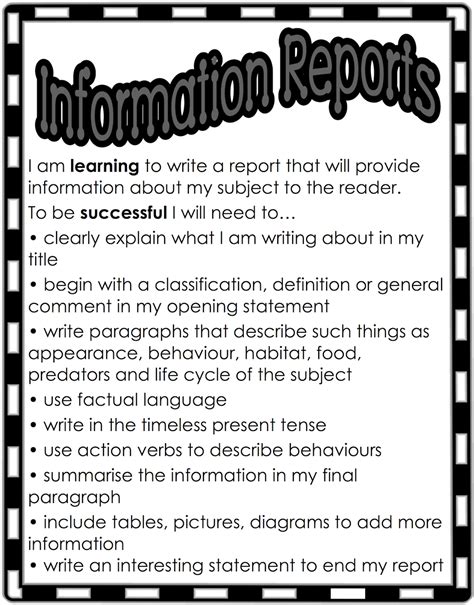 Glory Tips About How To Write A Report Elementary Makepanic42