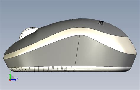 罗技m185纳米光学无线鼠标step模型图纸下载 懒石网