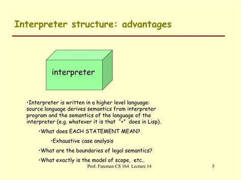 Ppt Language Definition By Interpreter Powerpoint Presentation Free