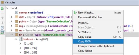 Copy Json From Variable WATCH Issue Microsoft Vscode GitHub