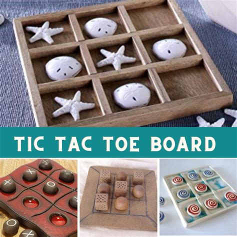 Quick Clay Tic Tac Toe Board Pearl City Clay House