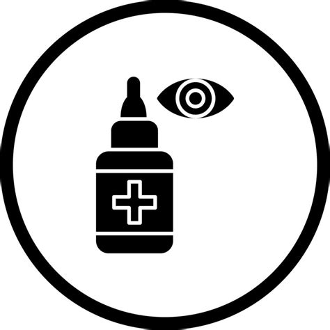 Eye Drop Vector Icon 20663788 Vector Art At Vecteezy