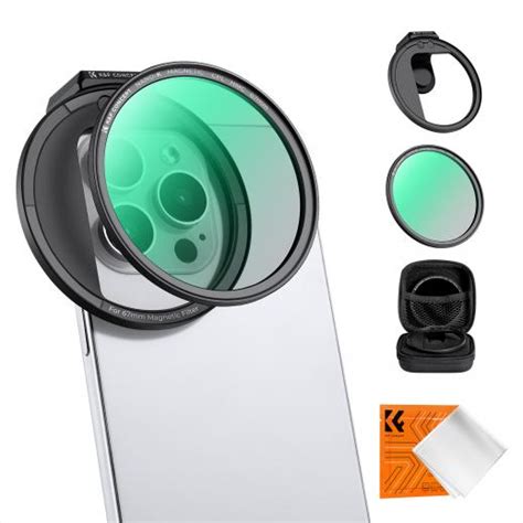Iphone Lens Filter Kit Magnetic Nd Filter Iphone Kandf Concept Kentfaith