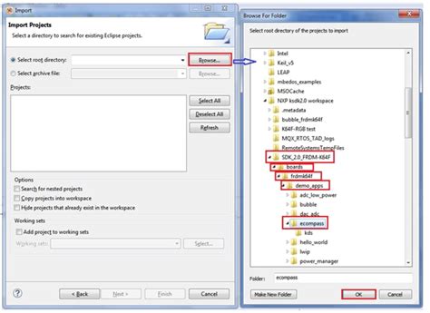 Importing Project From Kinetis Sdk20 How To Import The Existing