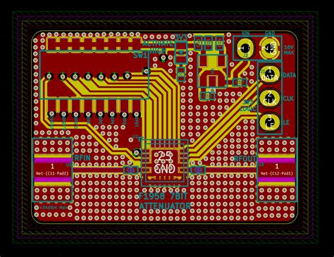 GitHub Ckflight RF ATTENUATOR HARDWARE To MHz Bit Digital Step Attenuator Board With