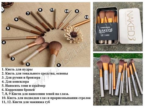 Набор кистей для макияжа: какая для чего, как мыть и где купить