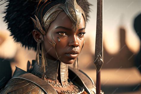 African Female Warrior