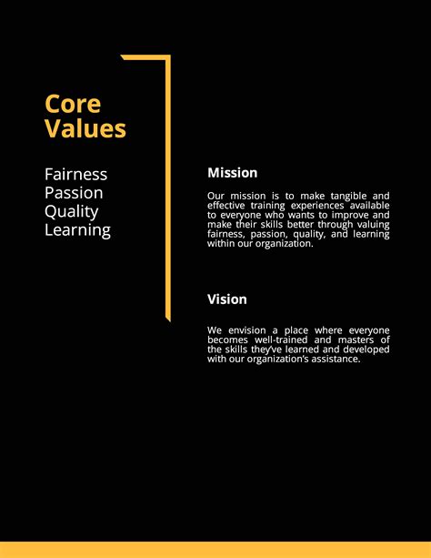 Training Prospectus Template In Word Download