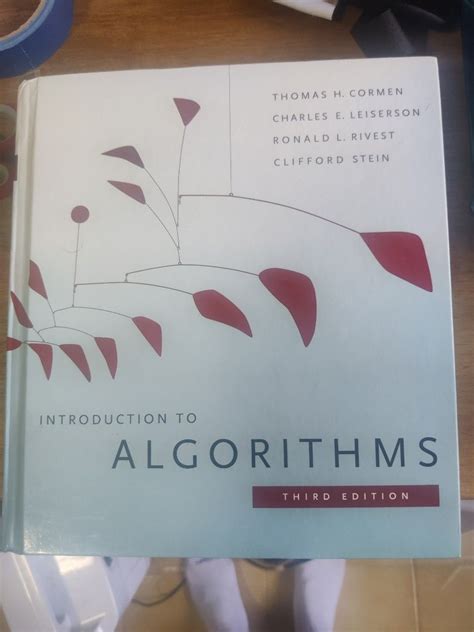 Introduction To Algorithms Original Book Like New Hobbies And Toys
