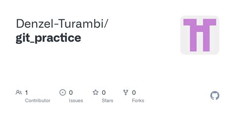 Github Denzel Turambigitpractice